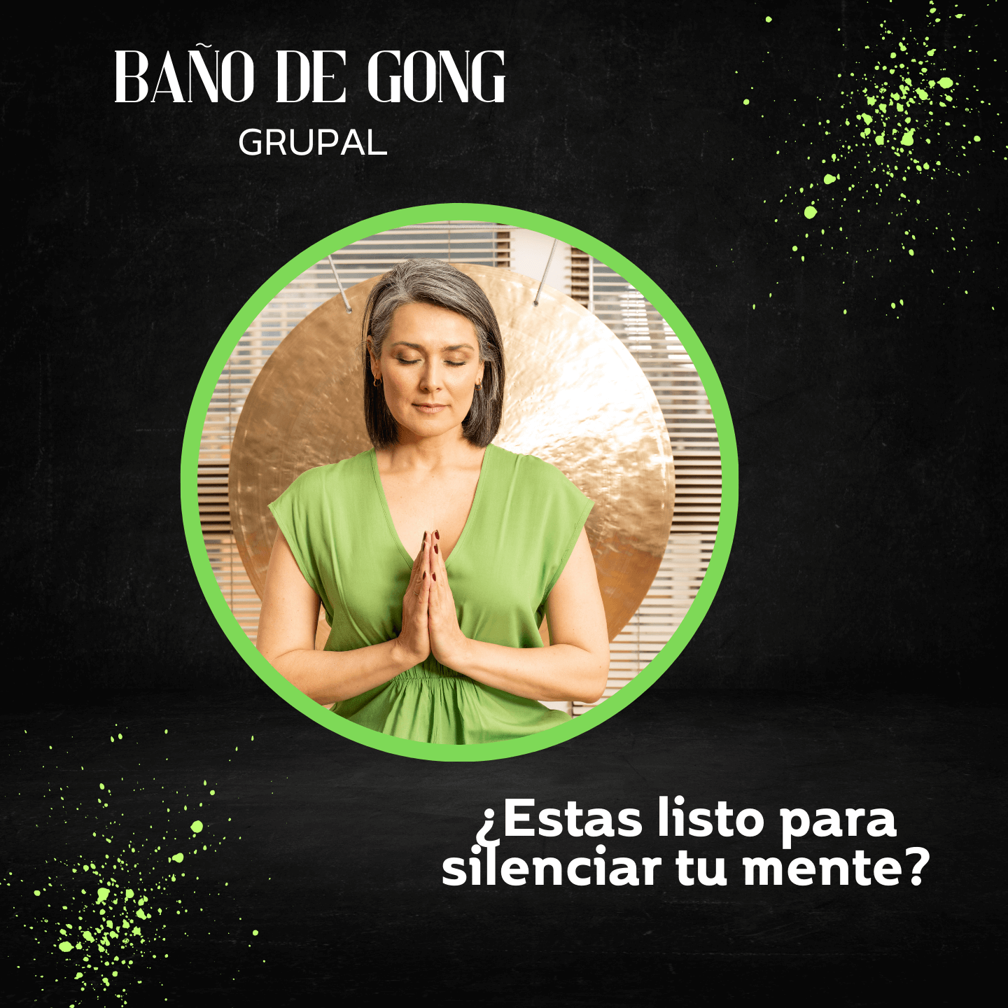 Baño de Gong grupal - Silvia Corzo